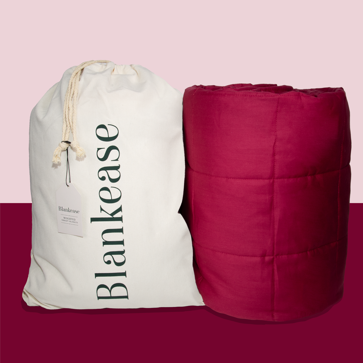 Adult's Weighted Blanket - Ruby Red